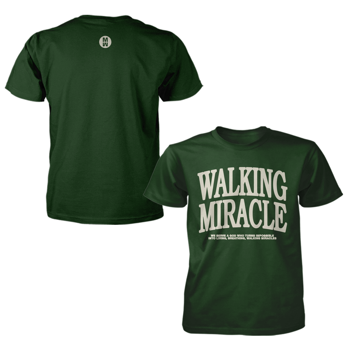 Walking Miracle In Forest Green Matthew West Official Online Store