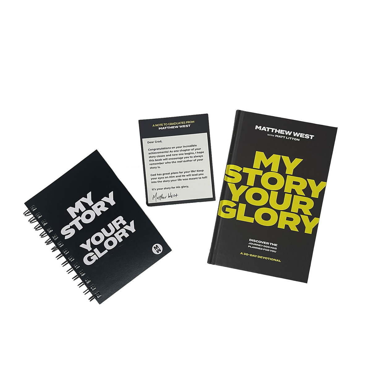 My Story Your Glory Graduation Book Bundle LIMITED TIME OFFER – Matthew ...