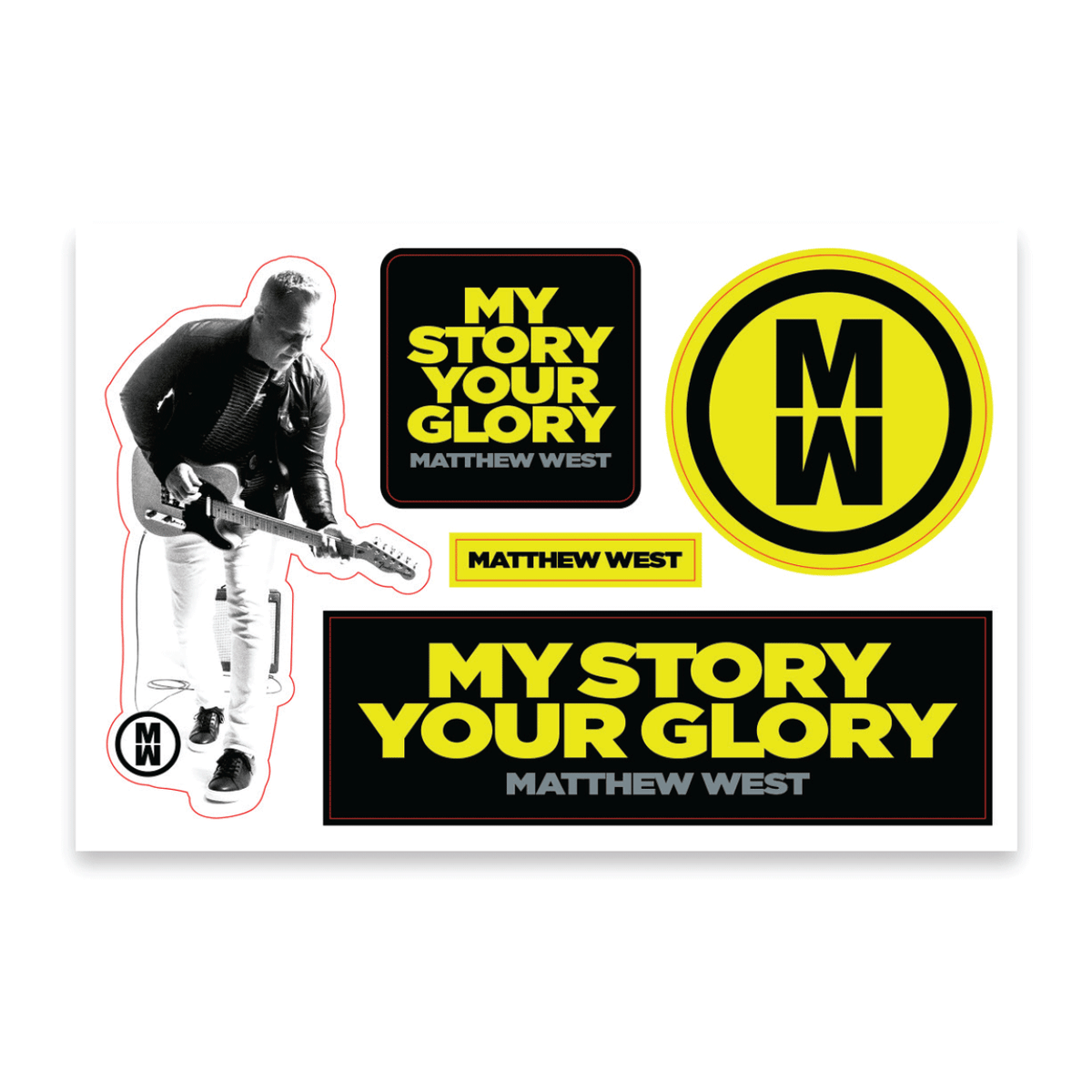 My Story Your Glory Multi-Sticker Sheet – Matthew West Official Online ...